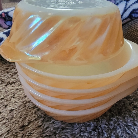 Anchor Hocking | Kitchen | Anchor Hocking Fire King Ovenware Set Of 5 ...